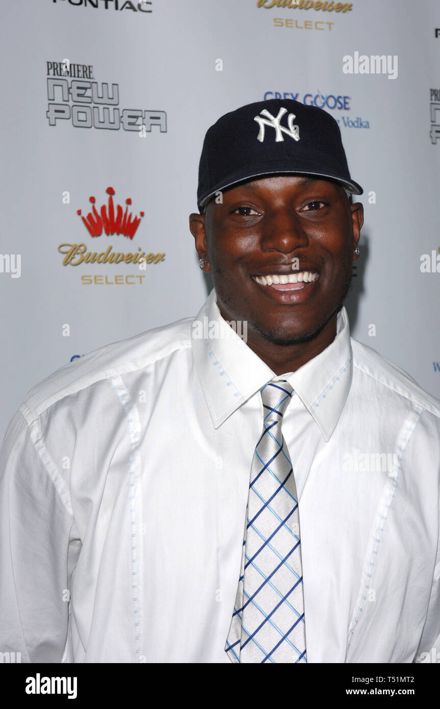 LOS ANGELES, CA. June 15, 2005: TYRESE at party for Premiere Magazine's ...