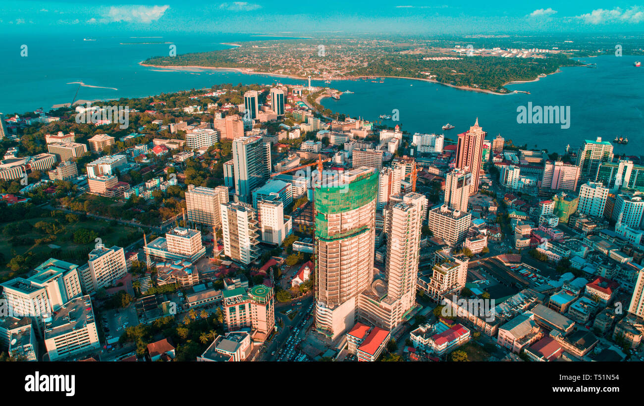 Dar es salaam city street view hi-res stock photography and images - Alamy