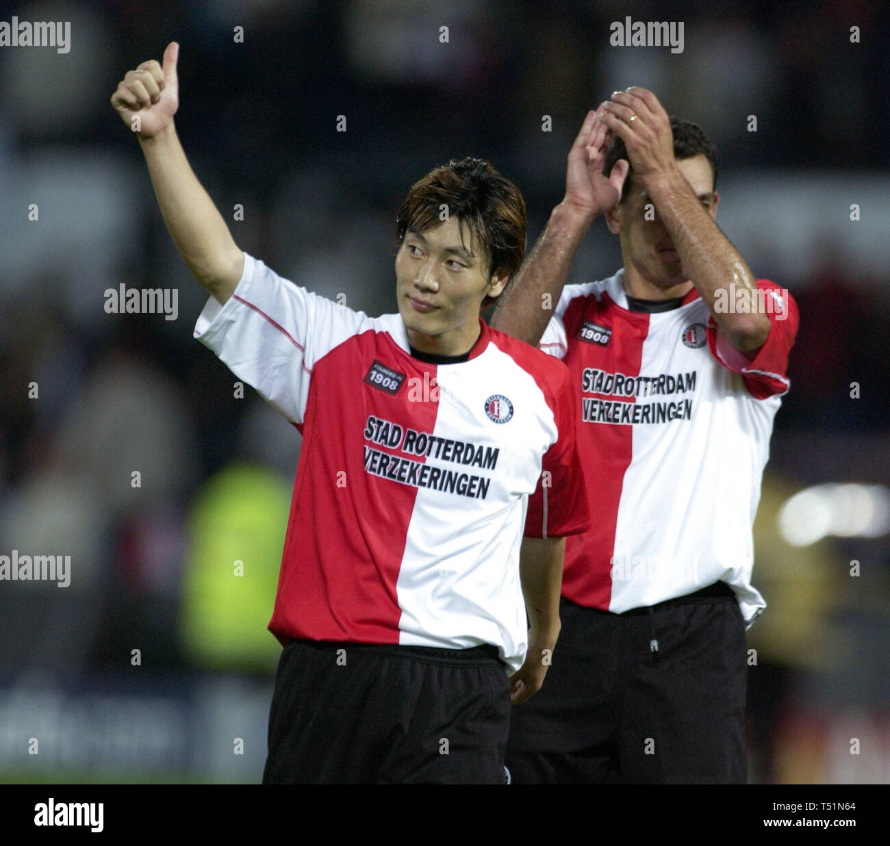 De Kuip Rotterdam Netherlands 18.9.2002, football: UEFA Champions ...