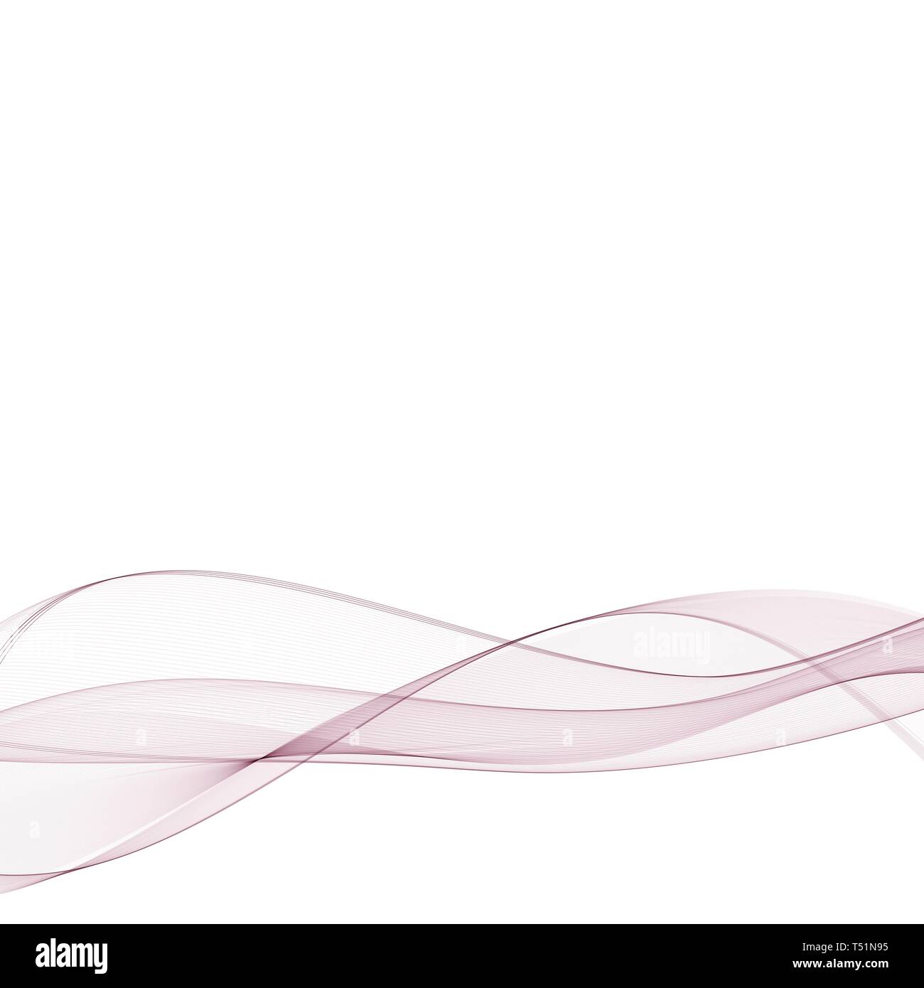 Burgundy semi-transparent wave. The original idea for design Stock ...