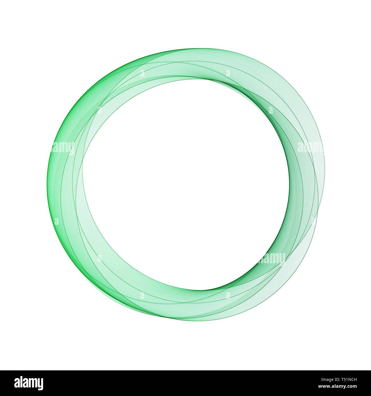 Green abstract circle. Vector illustration. eps 10 template for ...