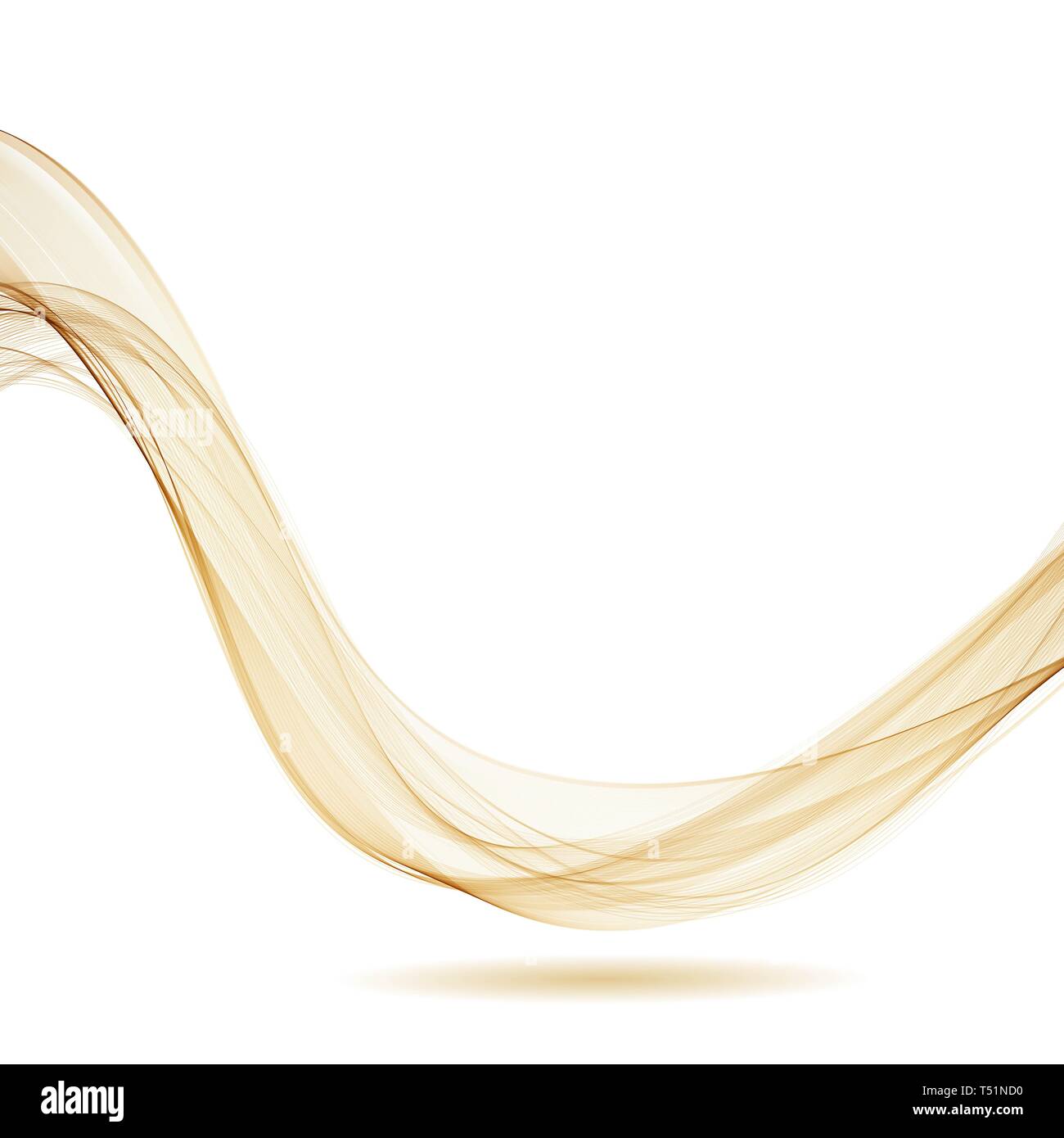 Gold abstract wave. Vector Image. template for presentation. eps 10 ...