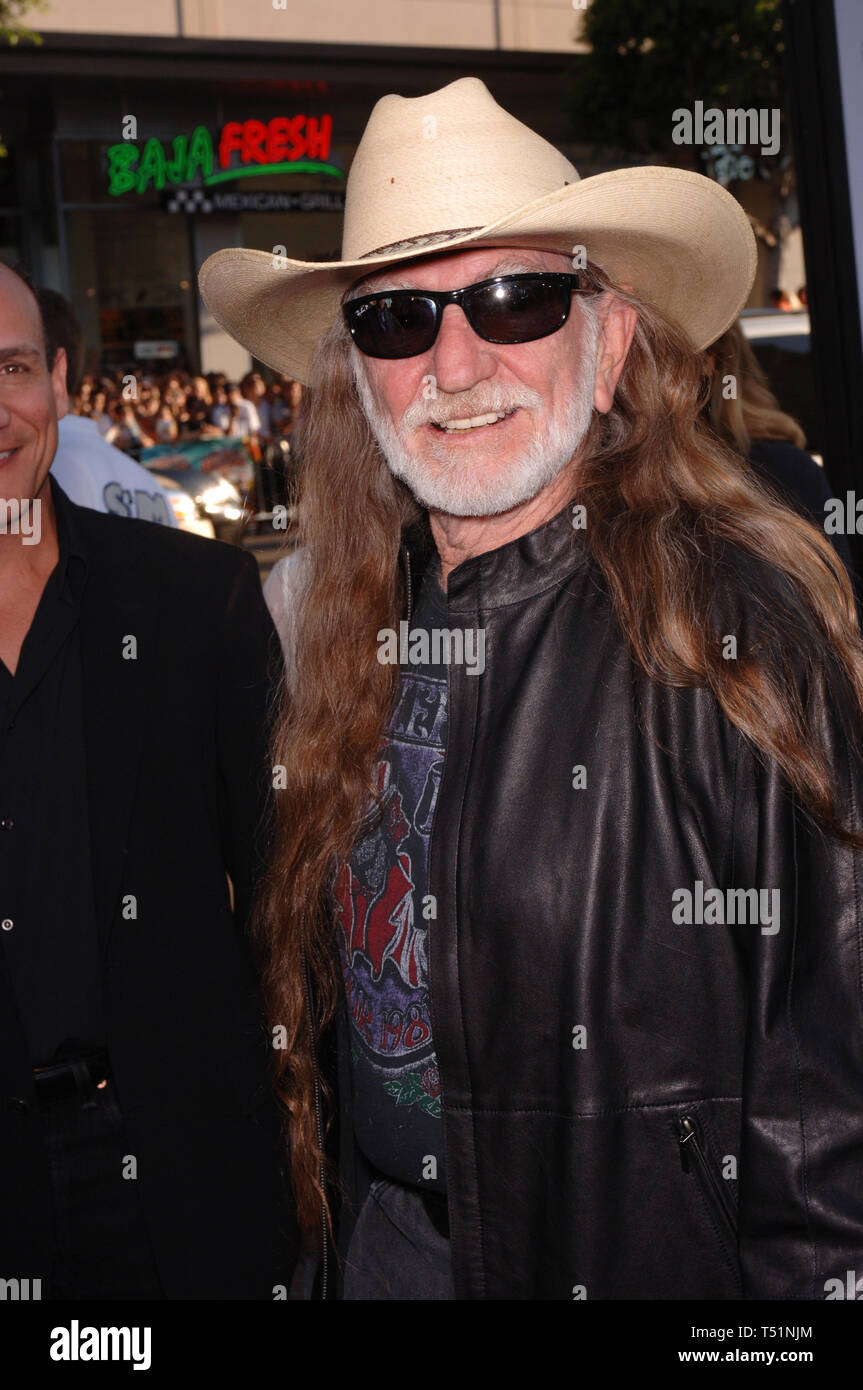 LOS ANGELES, CA. July 28, 2005: Actor/singer WILLIE NELSON at the Los ...