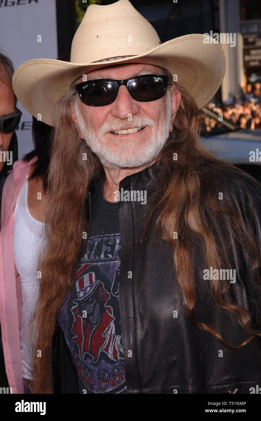 LOS ANGELES, CA. July 28, 2005: Actor/singer WILLIE NELSON at the Los ...