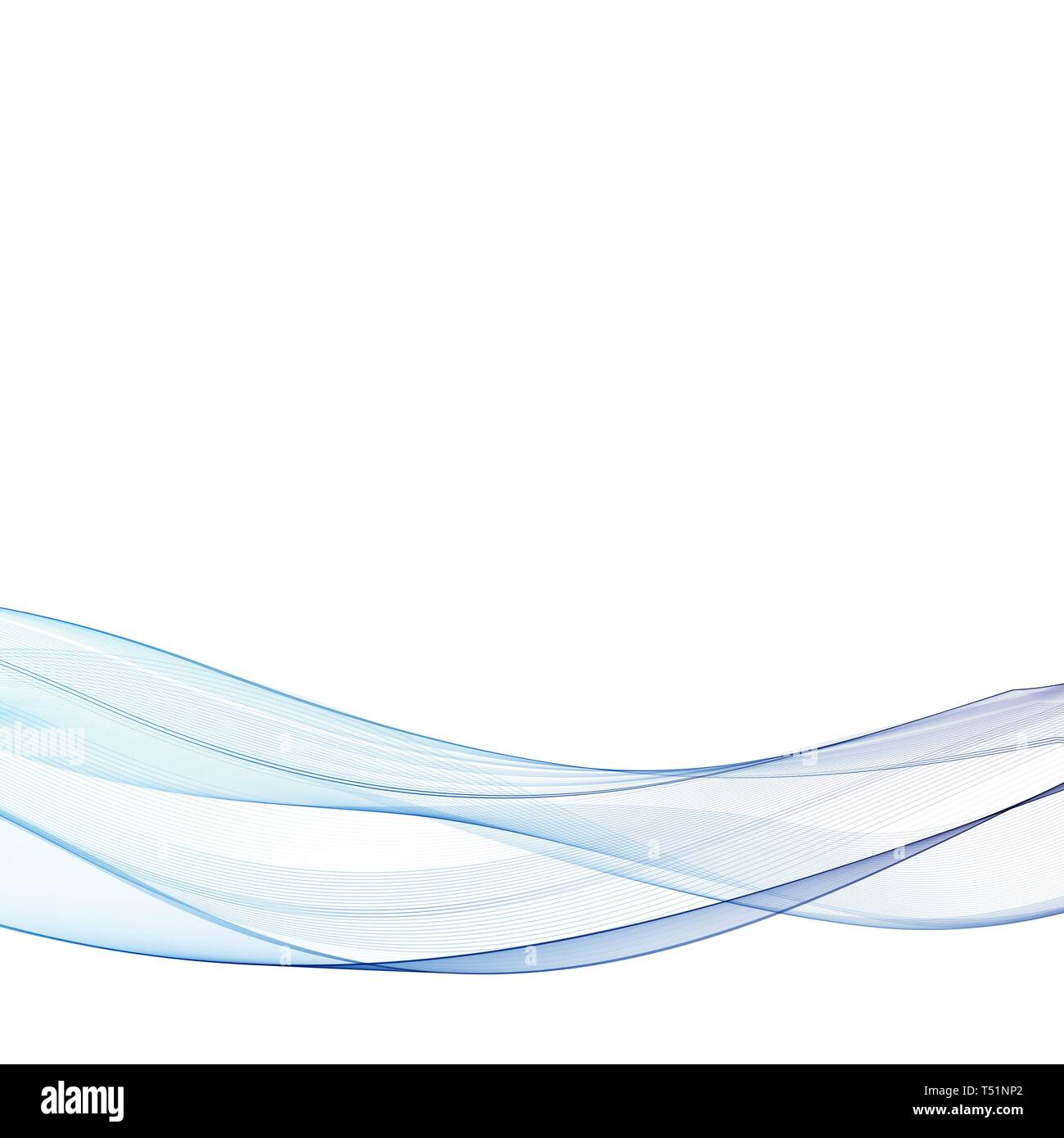 blue wave. layout for design. idea for business. eps 10 Stock Photo - Alamy