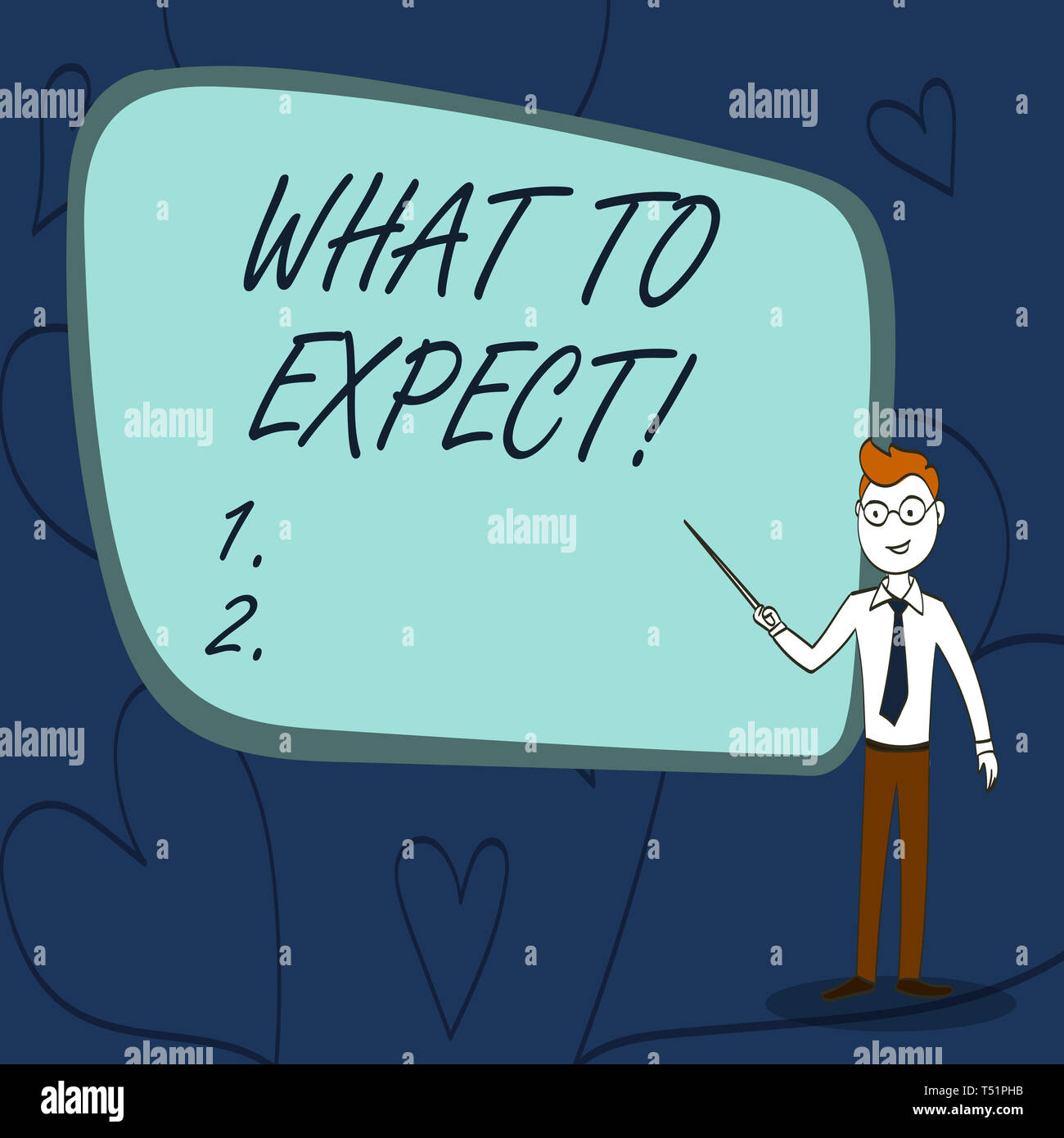 Text sign showing What To Expect. Business photo text asking about ...