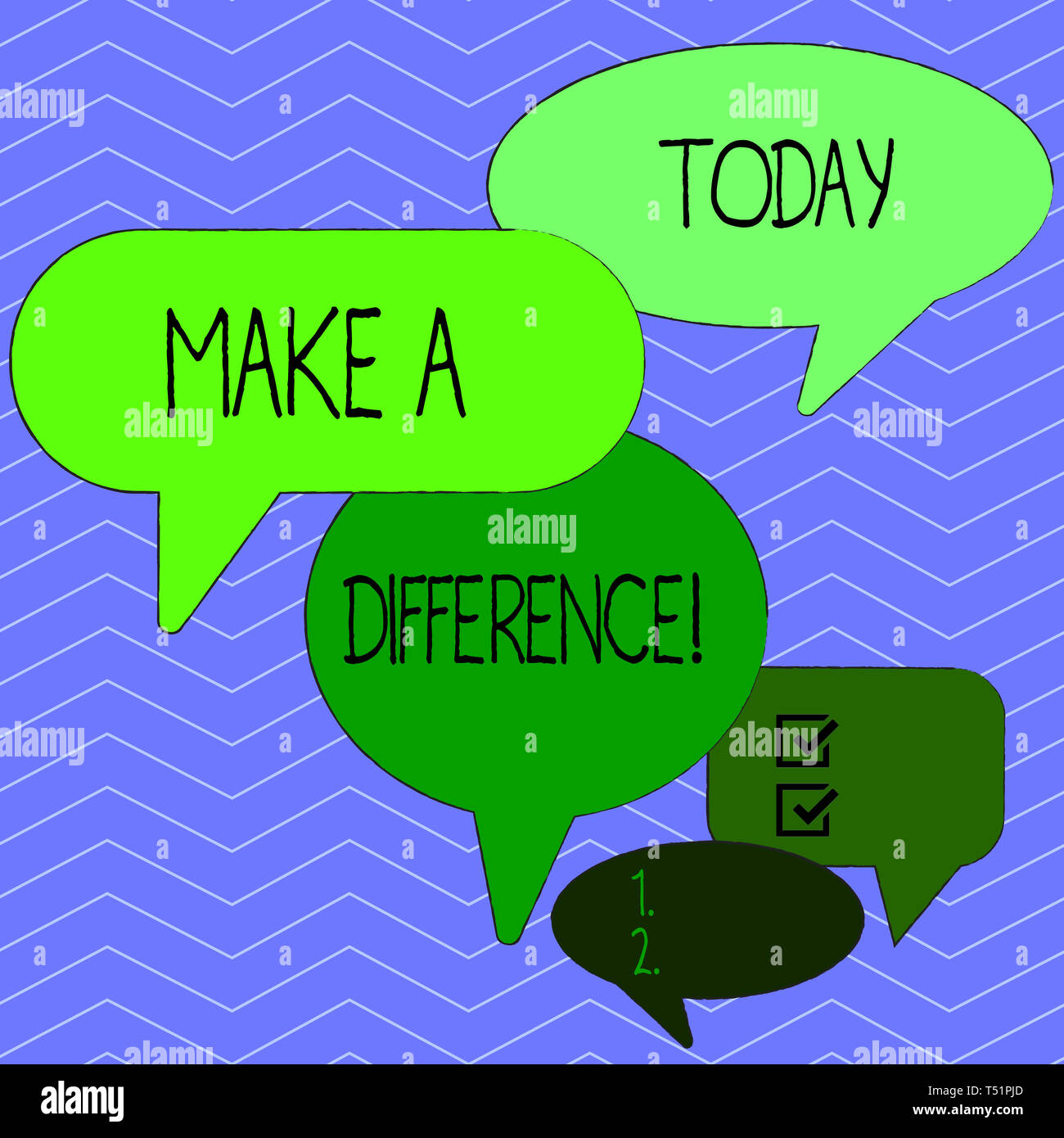 Word writing text Make A Difference. Business photo showcasing have ...