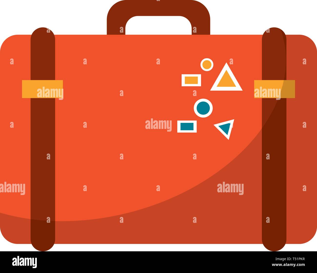 Travel suitcase luggage symbol Stock Vector Image & Art - Alamy