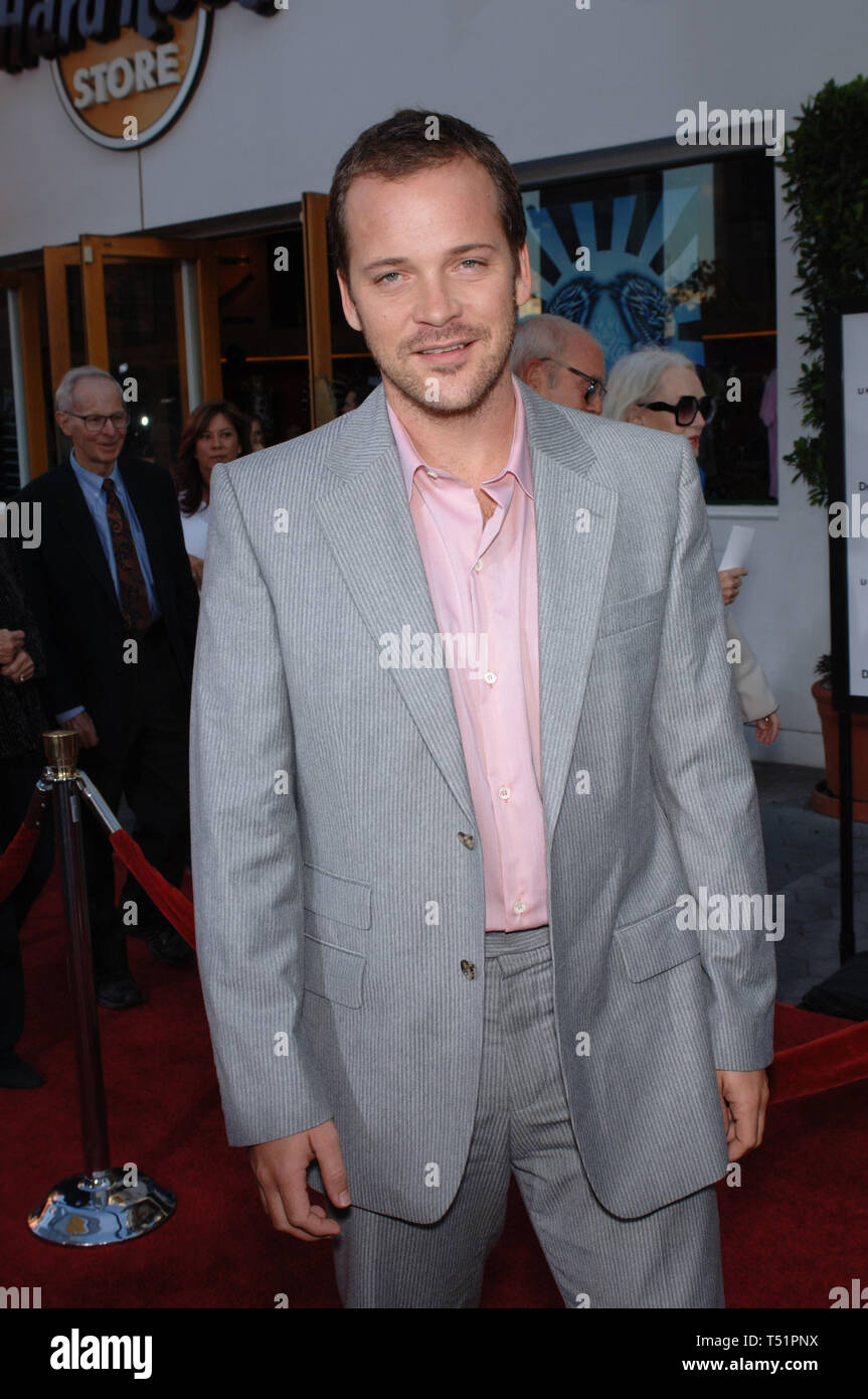 LOS ANGELES, CA. August 02, 2005: Actor PETER SARSGAARD at the world ...