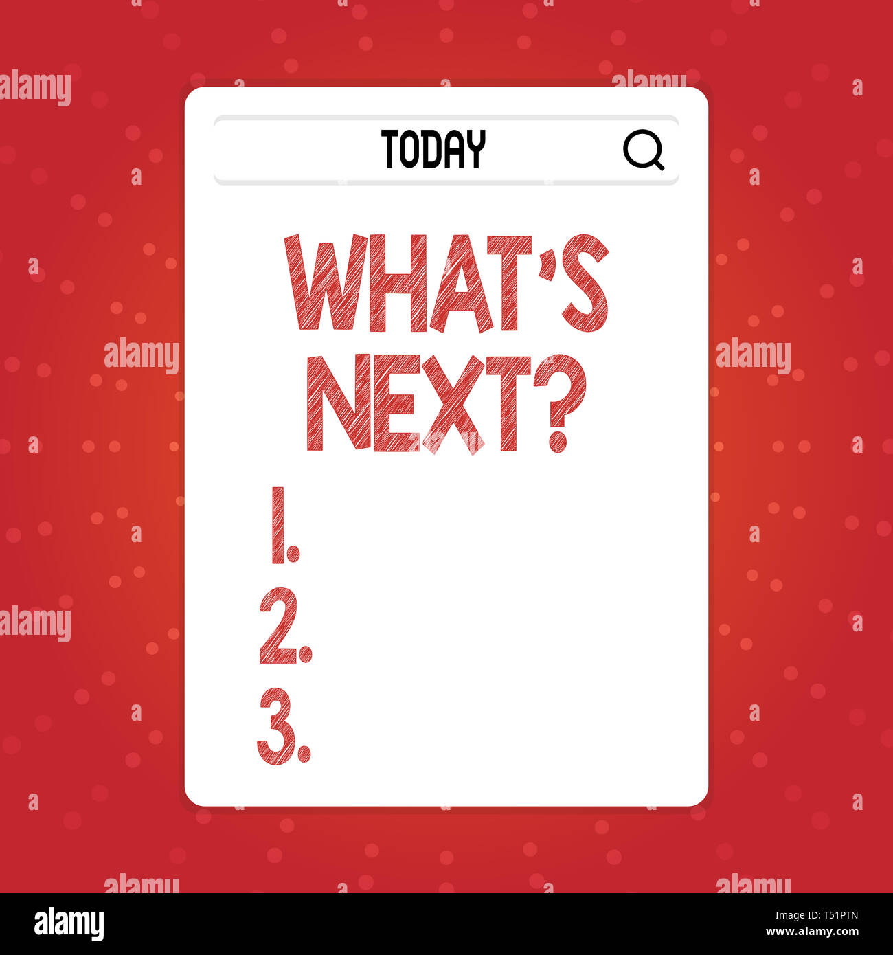 Text sign showing What S Next Question. Business photo text asking ...