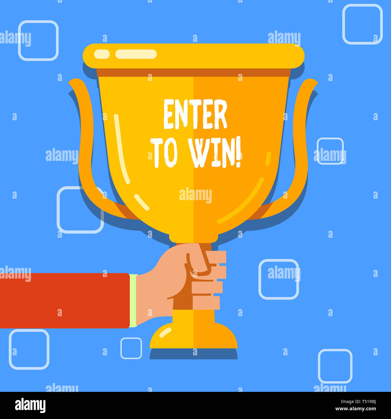 Writing note showing Enter To Win. Business concept for exchanging ...
