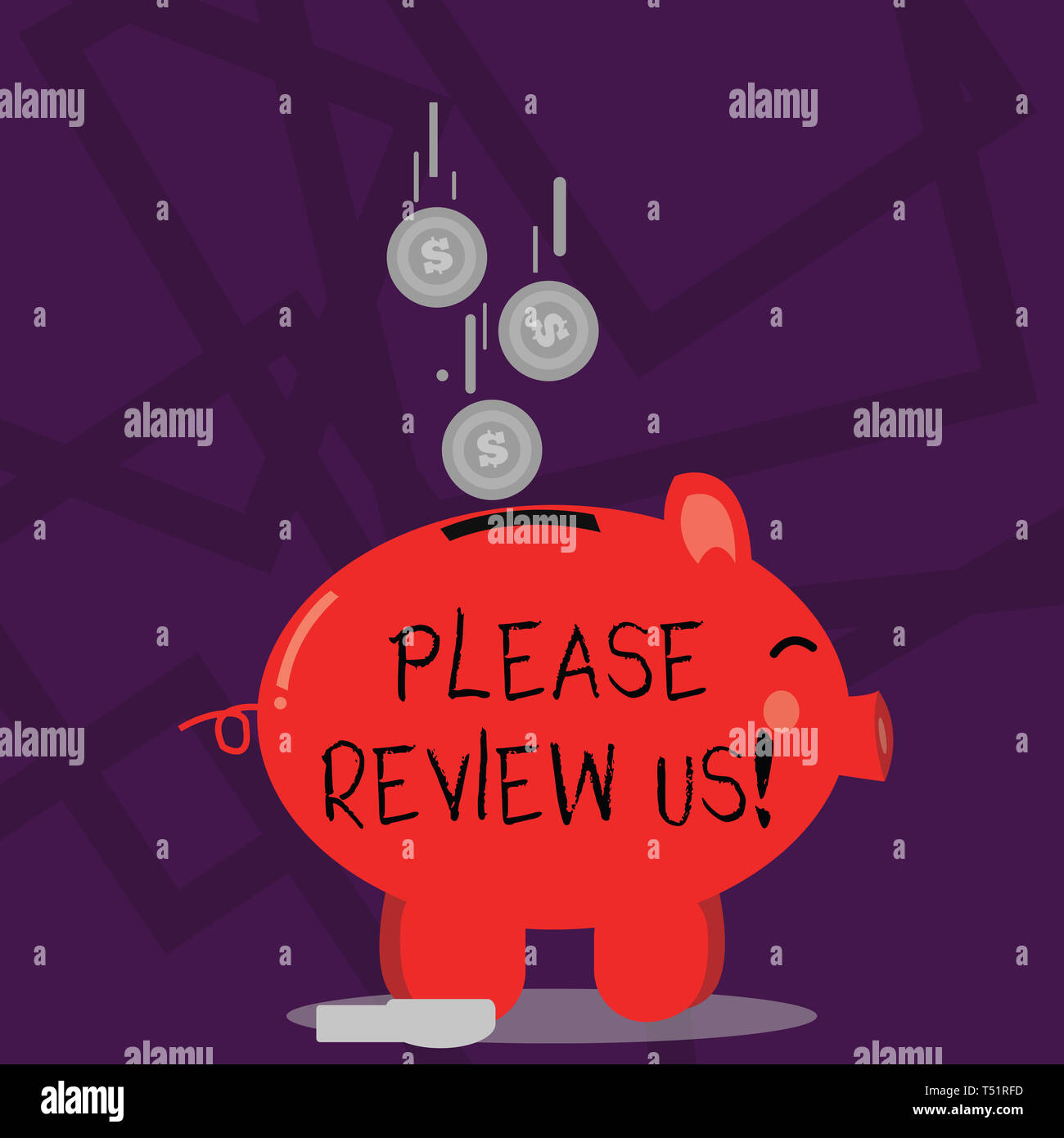 Writing note showing Please Review Us. Business concept for situation ...