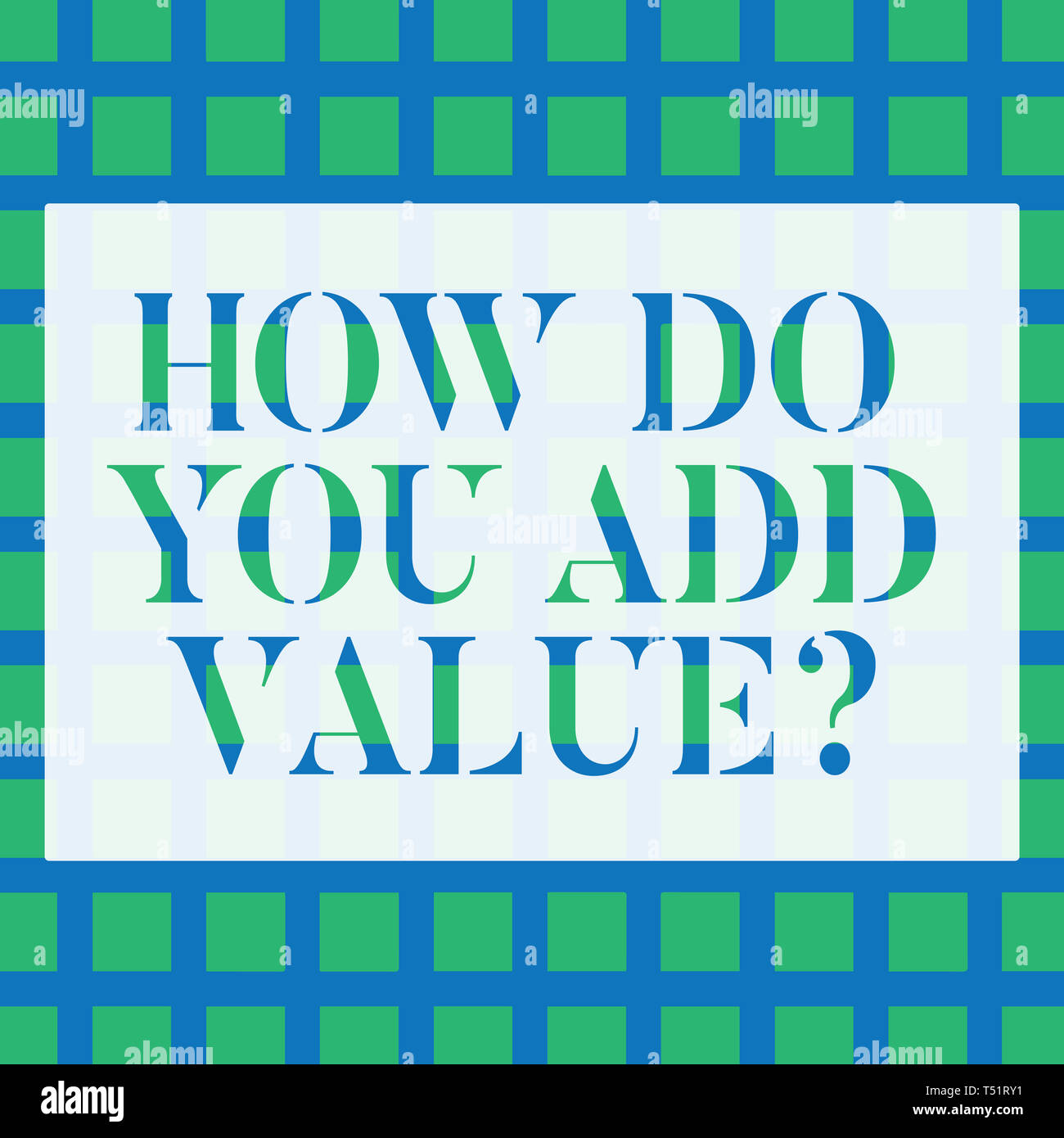 Conceptual hand writing showing How Do You Add Value Question. Concept meaning improve work ...