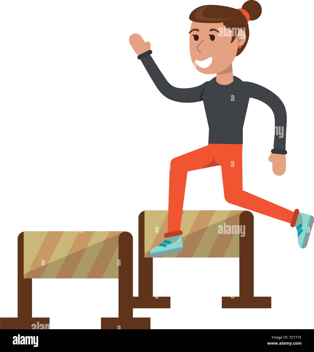 Sport barriers Stock Vector Images - Alamy