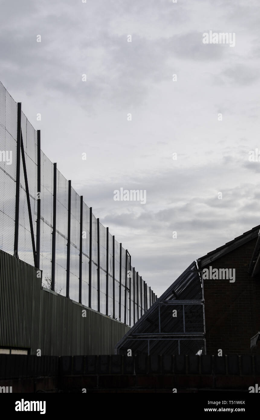 Peace Wall Shankill Road Belfast High Resolution Stock Photography and ...