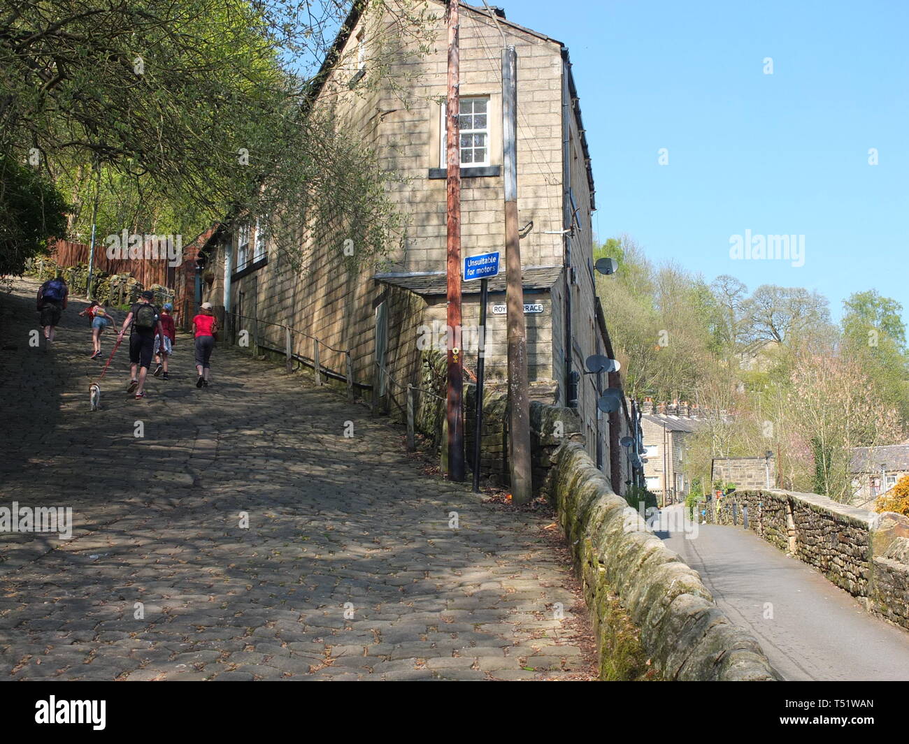 Hebden bridge buttress hi-res stock photography and images - Alamy
