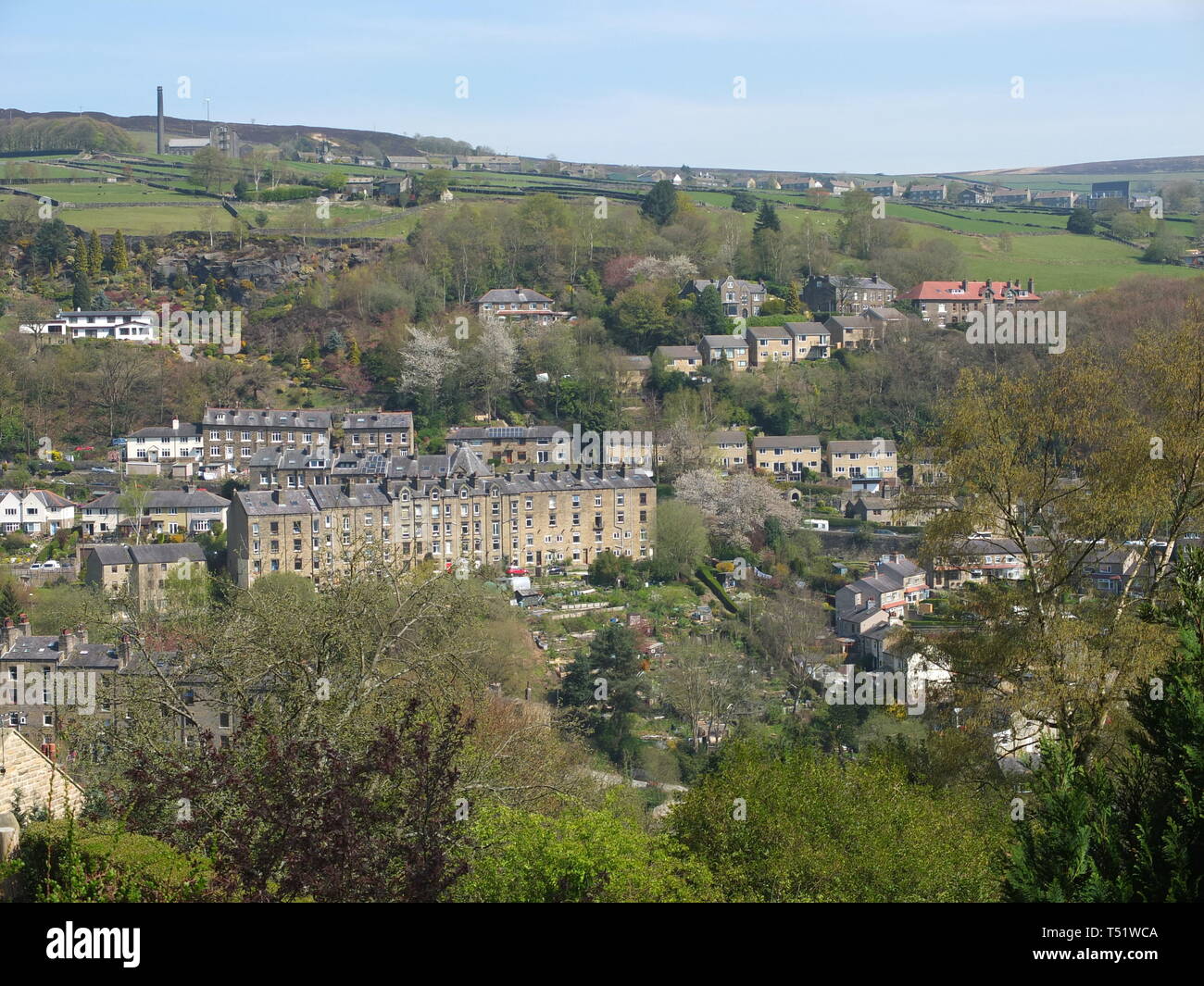 Hebden bridge landscape town hi-res stock photography and images - Alamy