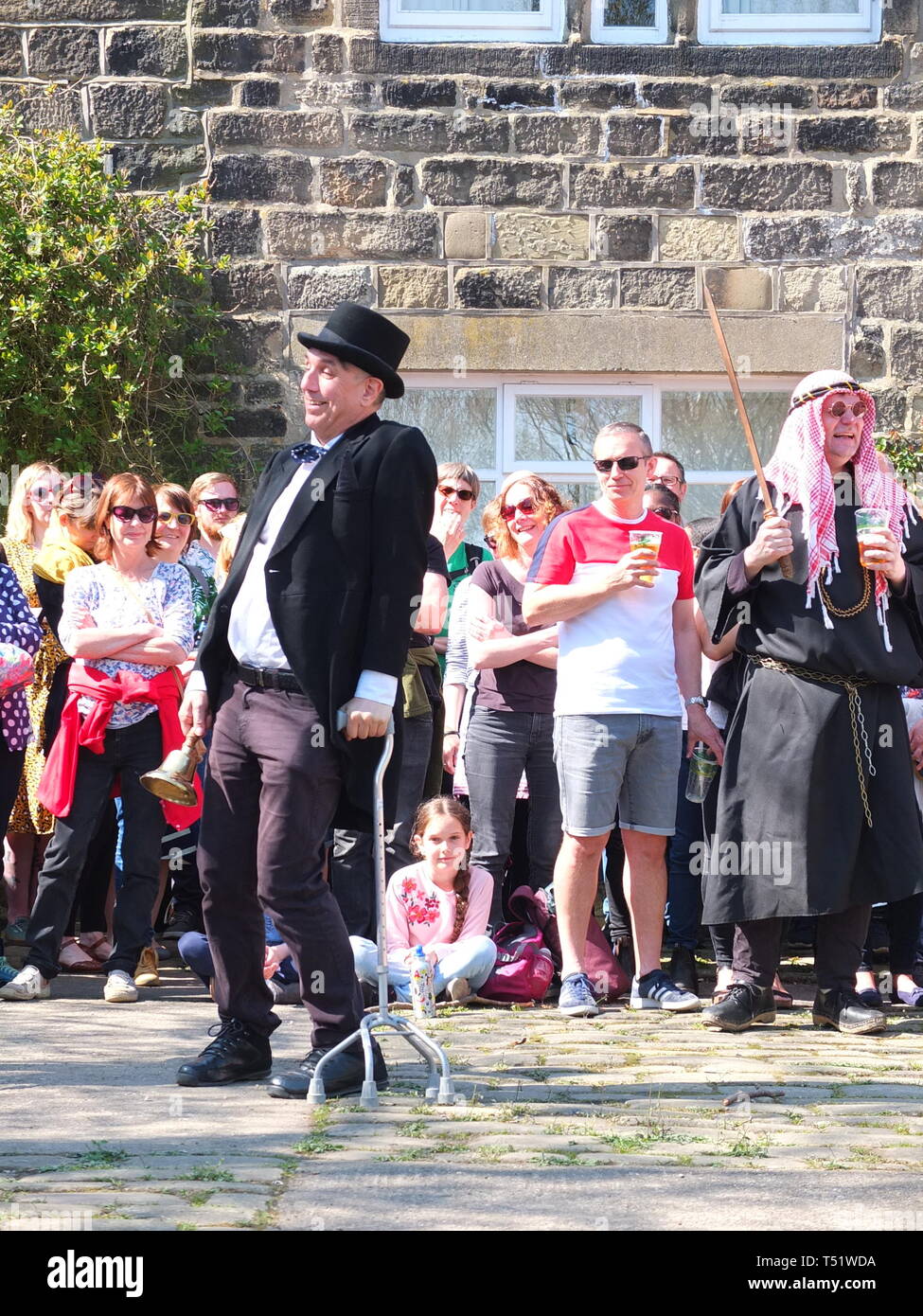 Heptonstall Pace Egg Play a traditional mummers play performed annually ...