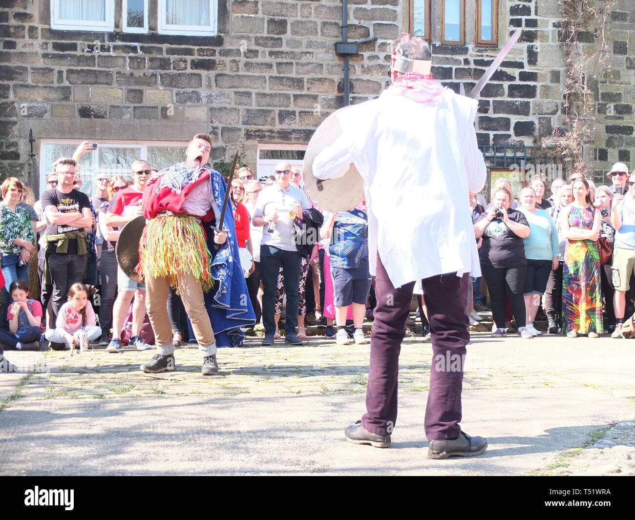 Heptonstall Pace Egg Play a traditional mummers play performed annually ...