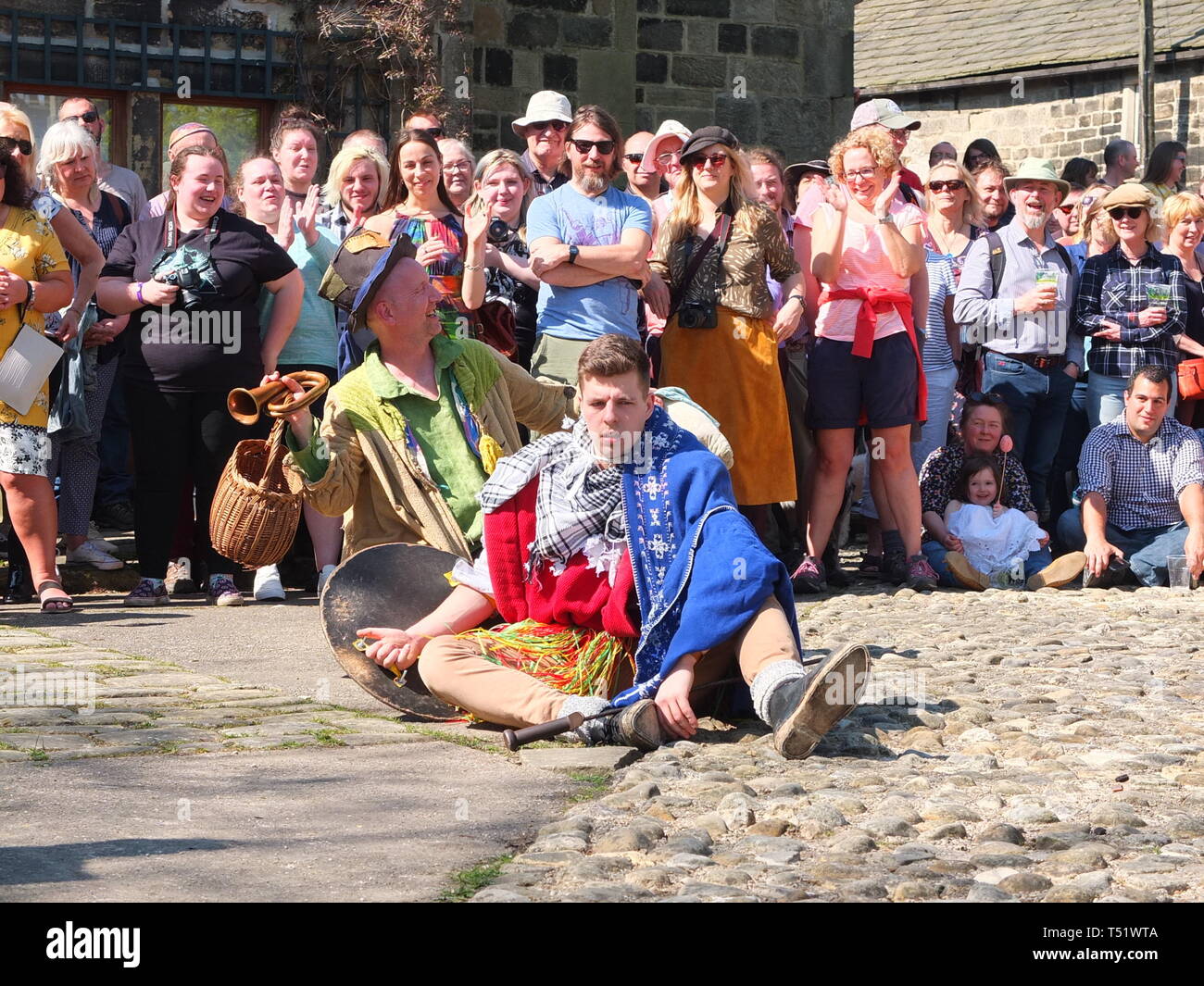 Heptonstall Pace Egg Play a traditional mummers play performed annually ...