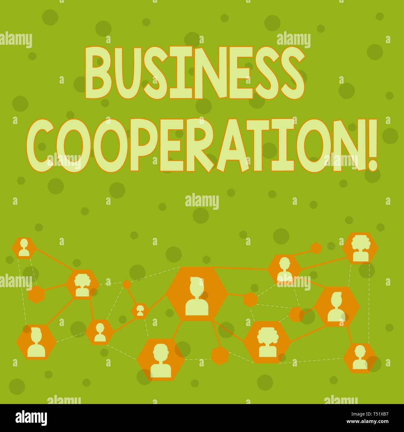 Word writing text Business Cooperation. Business photo showcasing ...