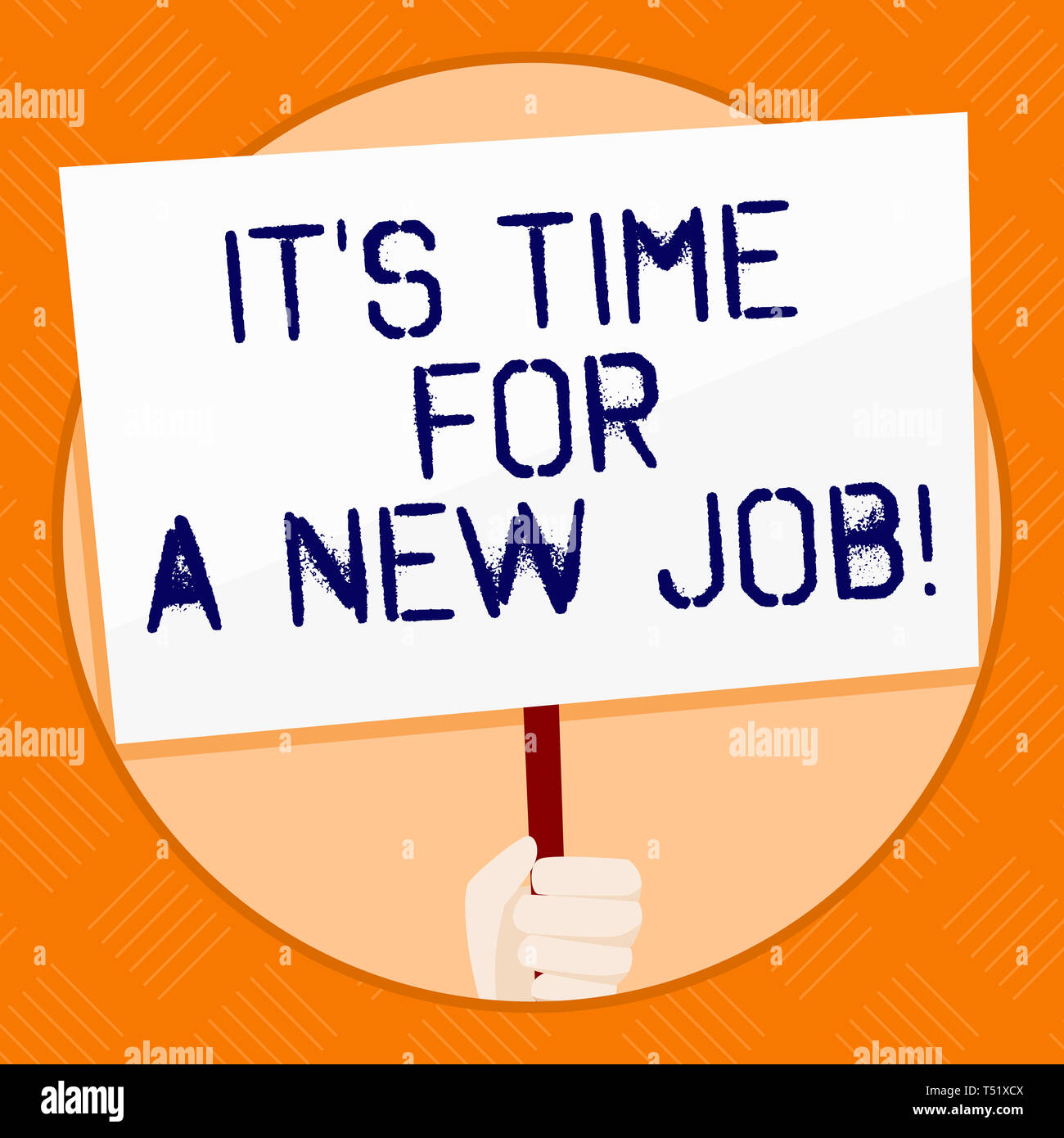 Conceptual hand writing showing It S Time For A New Job. Concept ...