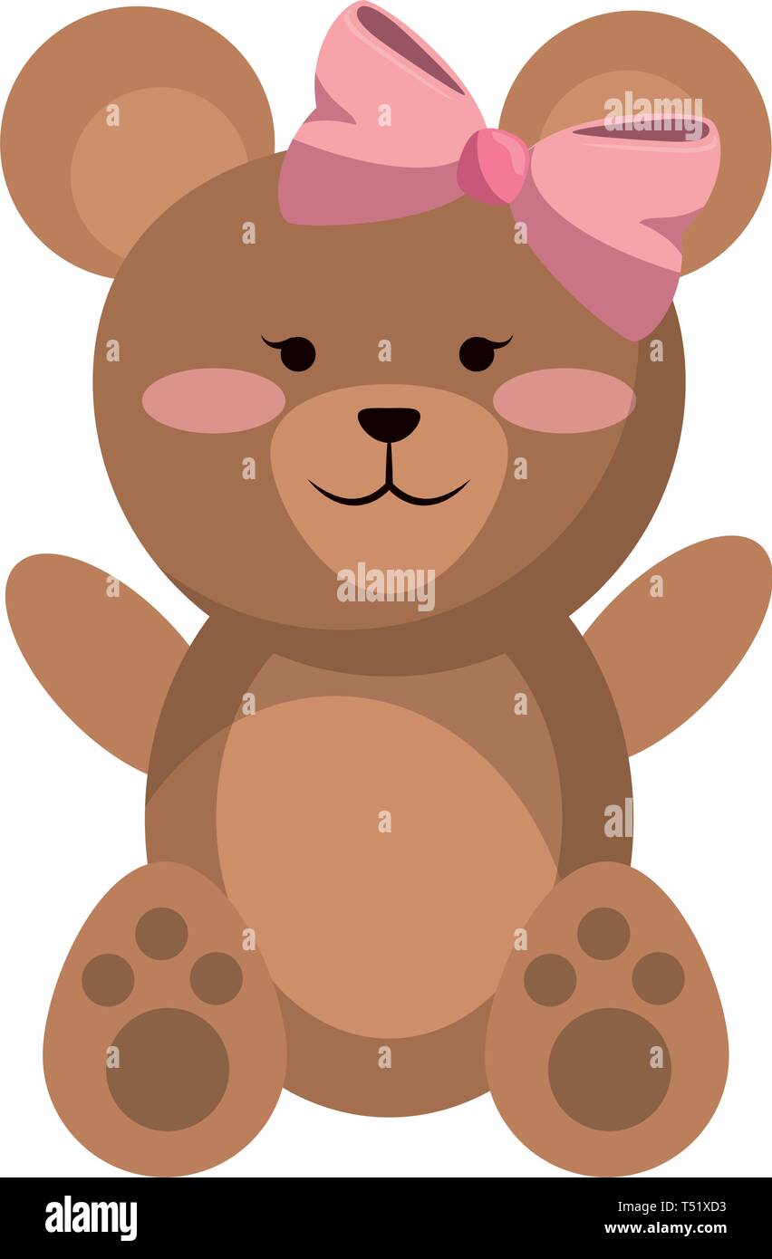 Bear cute animal Stock Vector Image & Art - Alamy