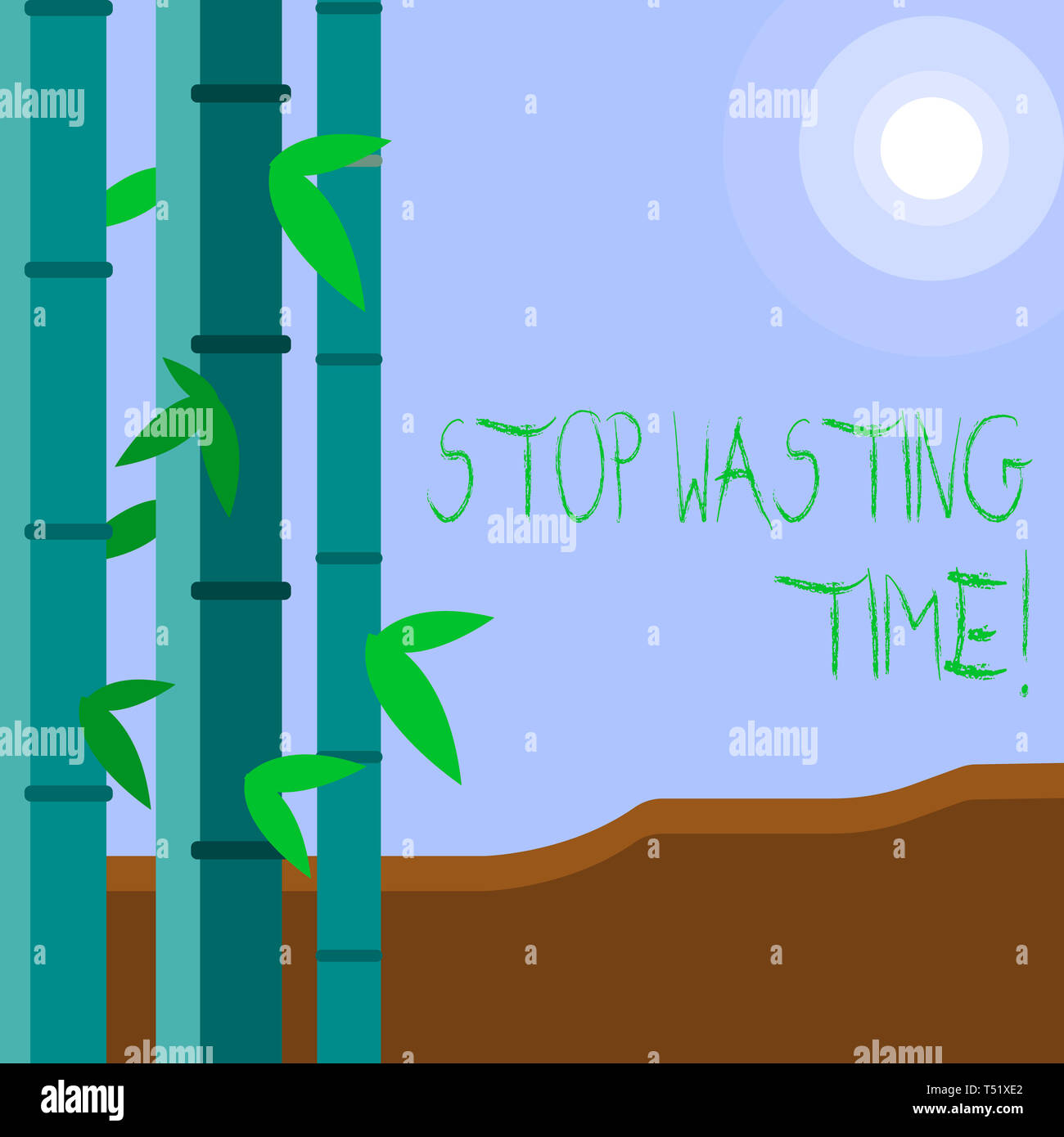 Word writing text Stop Wasting Time. Business photo showcasing advising ...