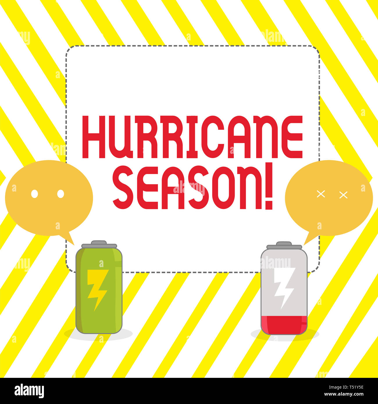 Conceptual hand writing showing Hurricane Season. Concept meaning time ...