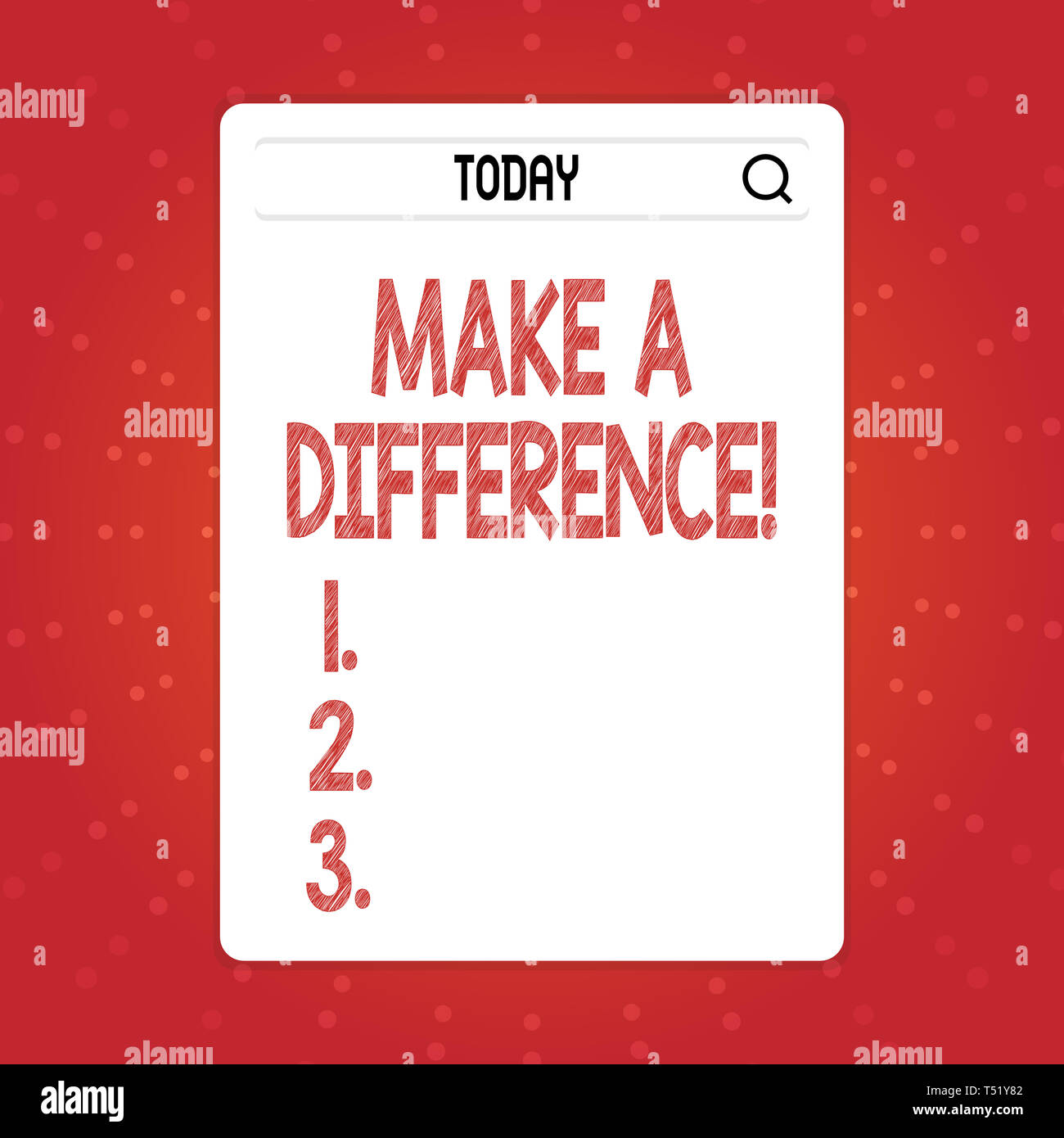 Text sign showing Make A Difference. Business photo text have ...