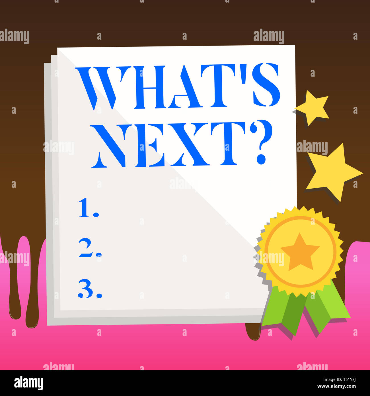 Text sign showing What S Next Question. Business photo text asking ...