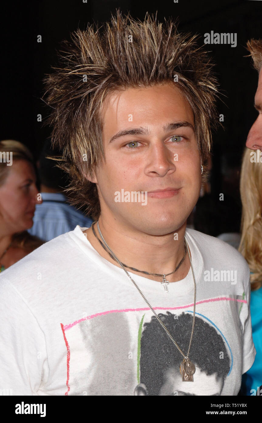 Los Angeles Ca August 23 2005 Actor Ryan Cabrera At The Los Angeles Premiere Of Undiscovered
