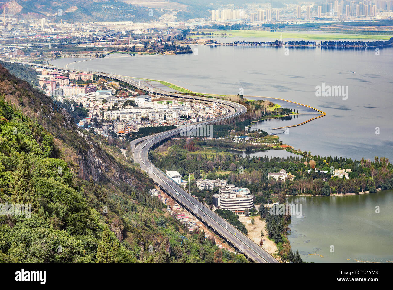 Dianchi lake landscape hi-res stock photography and images - Alamy