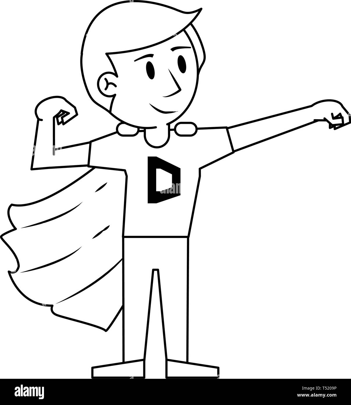 Super Dad Clipart Black And White