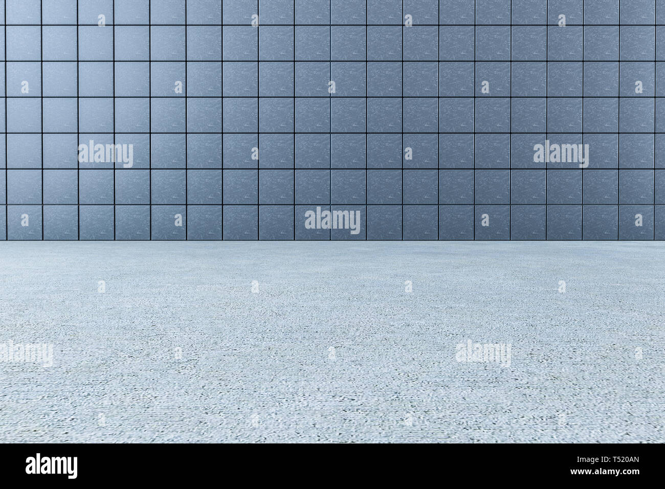 3d rendering, creative cubes wall with floor, computer digital image ...