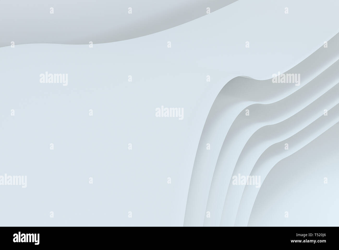 3d rendering curve paper background, tint color background, computer ...