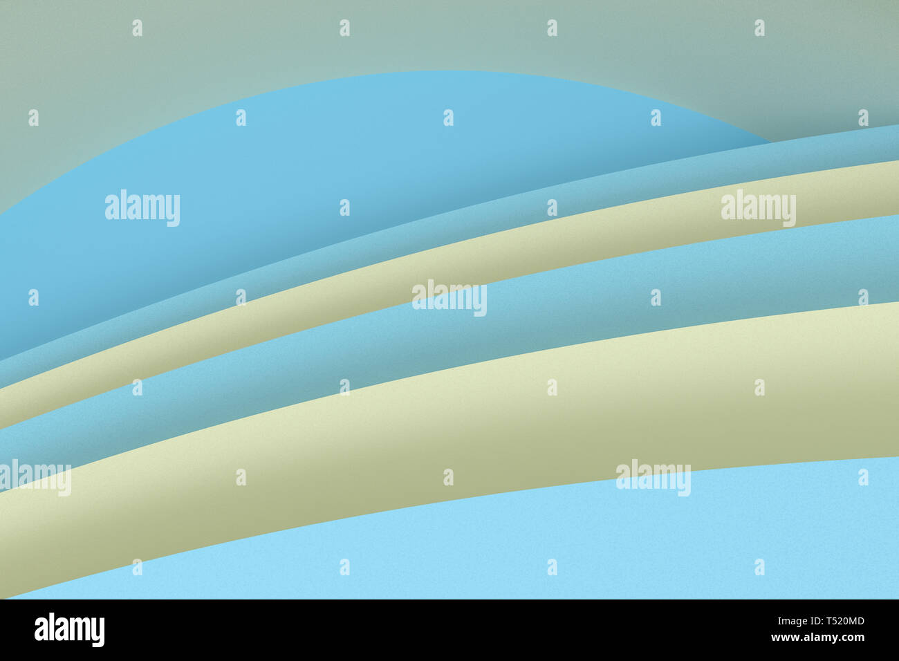 3d rendering curve paper background, tint color background, computer digital background Stock ...