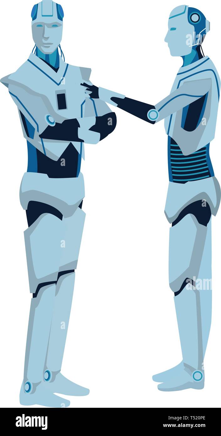 humanoid robots avatar Stock Vector Image & Art - Alamy