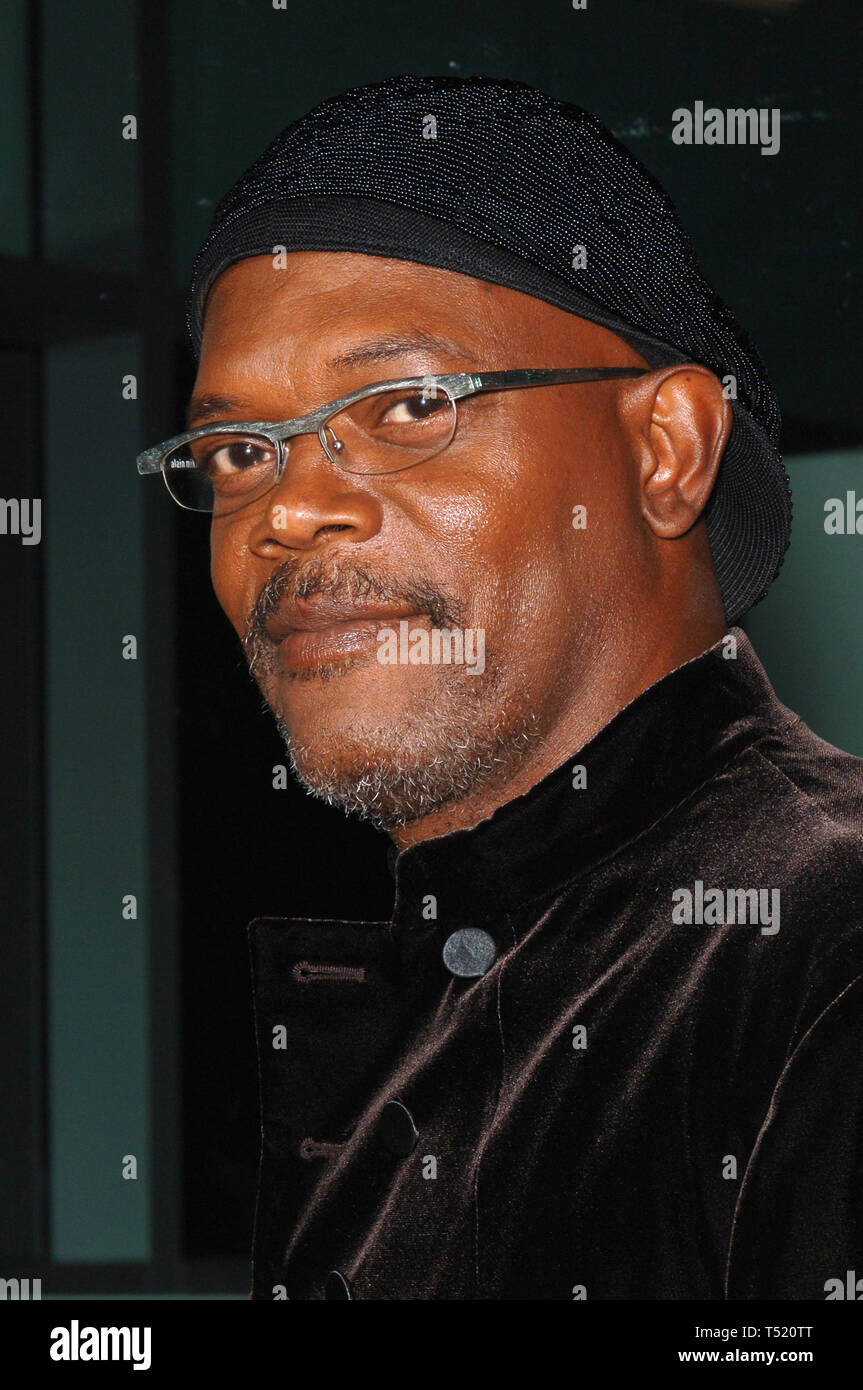 LOS ANGELES, CA. September 06, 2005: Actor SAMUEL L. JACKSON at the Los ...