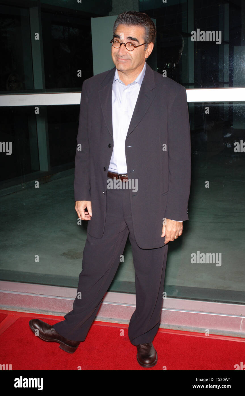 LOS ANGELES, CA. September 06, 2005: Actor EUGENE LEVY at the Los ...