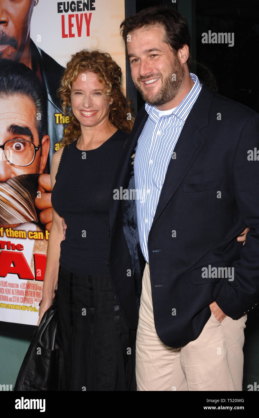 LOS ANGELES, CA. September 06, 2005: Actress NANCY TRAVIS & husband ...