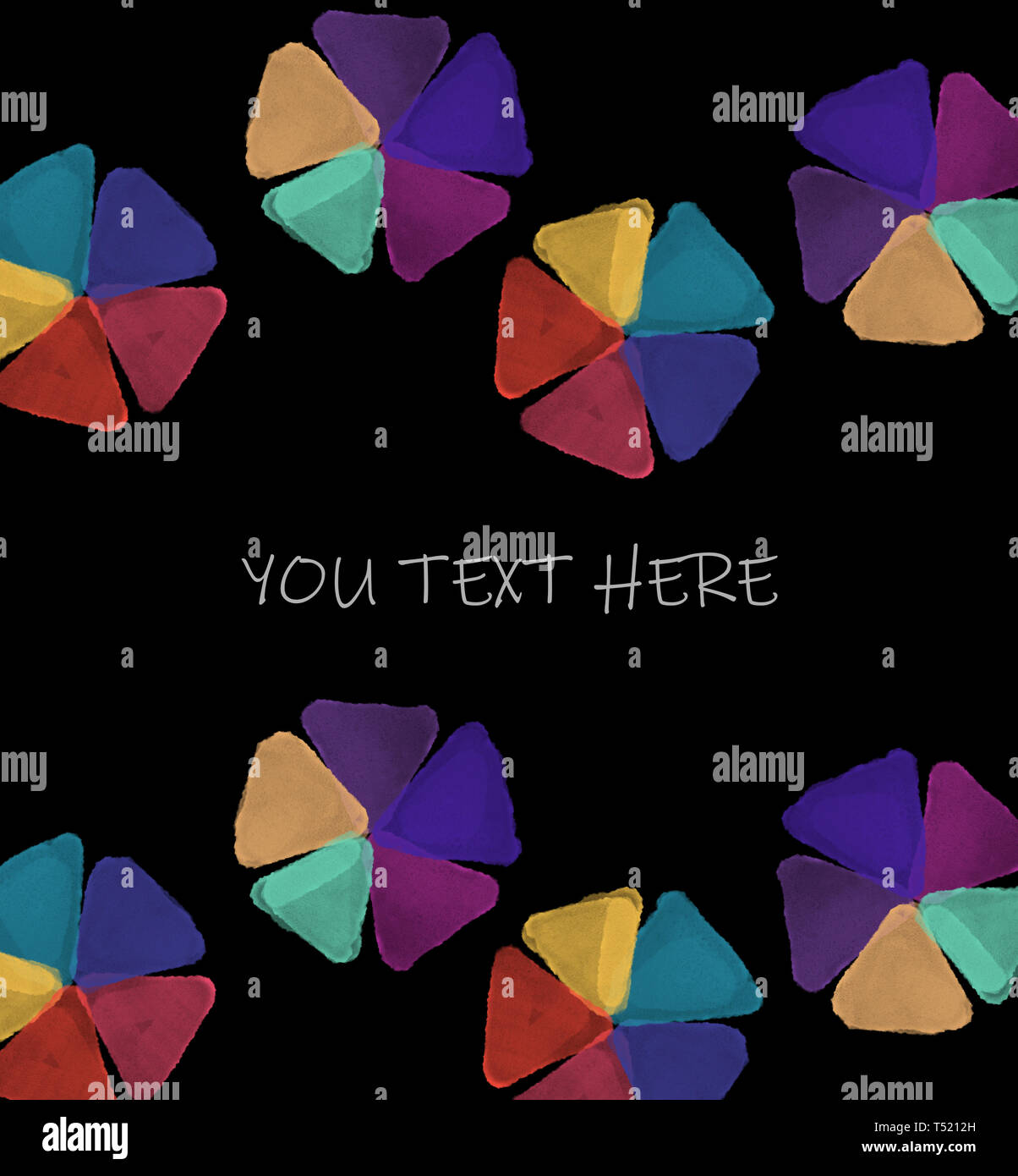 Watercolor diamond square Stock Photo - Alamy