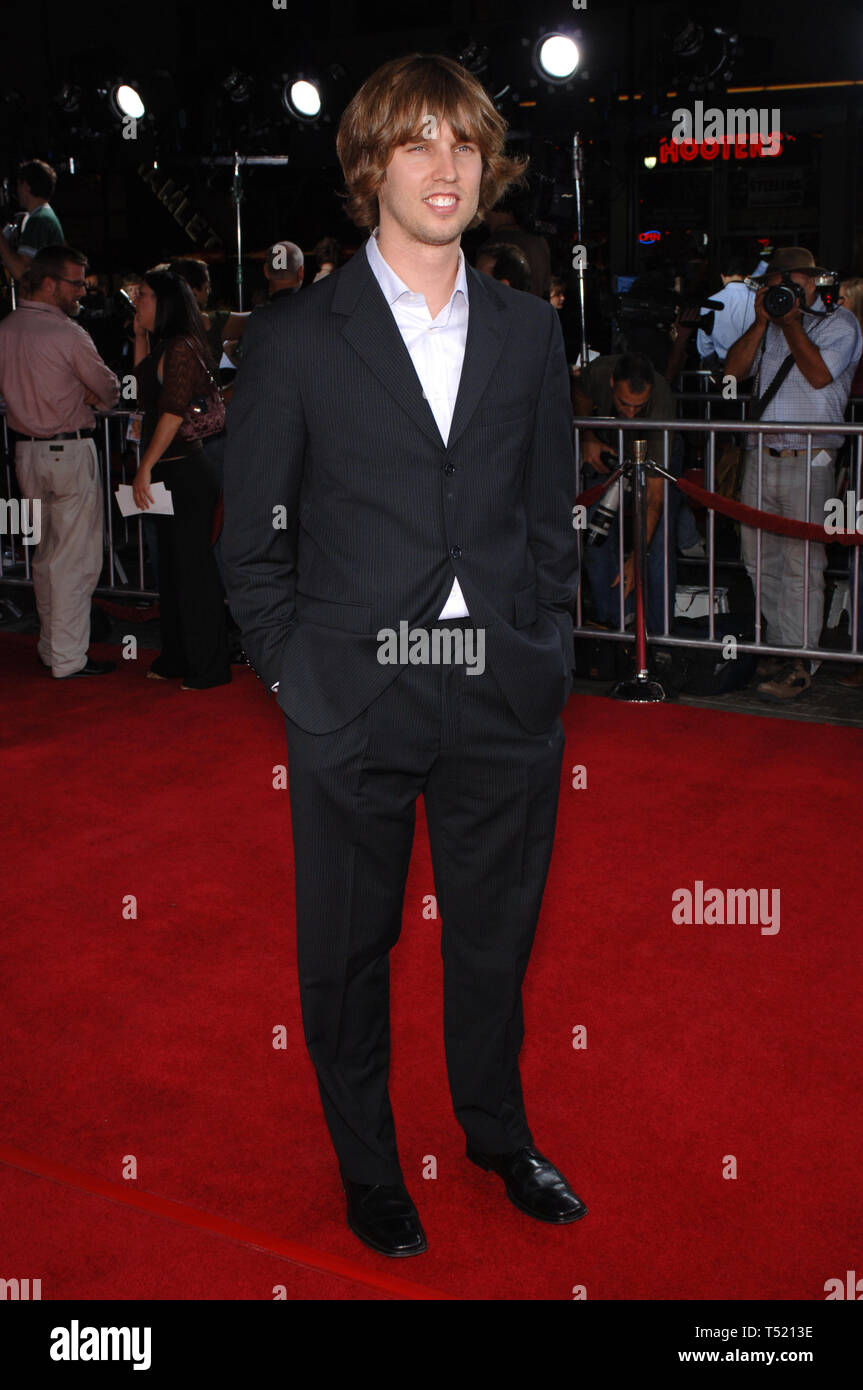 LOS ANGELES, CA. September 08, 2005: Actor JON HEDER at the Los Angeles ...
