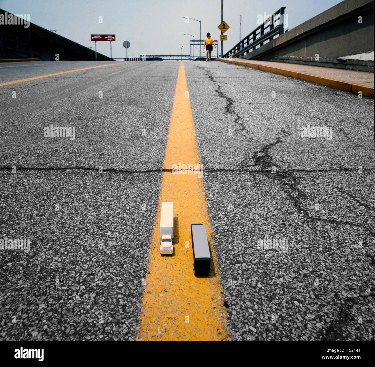 Toy car on real hi-res stock photography and images - Alamy