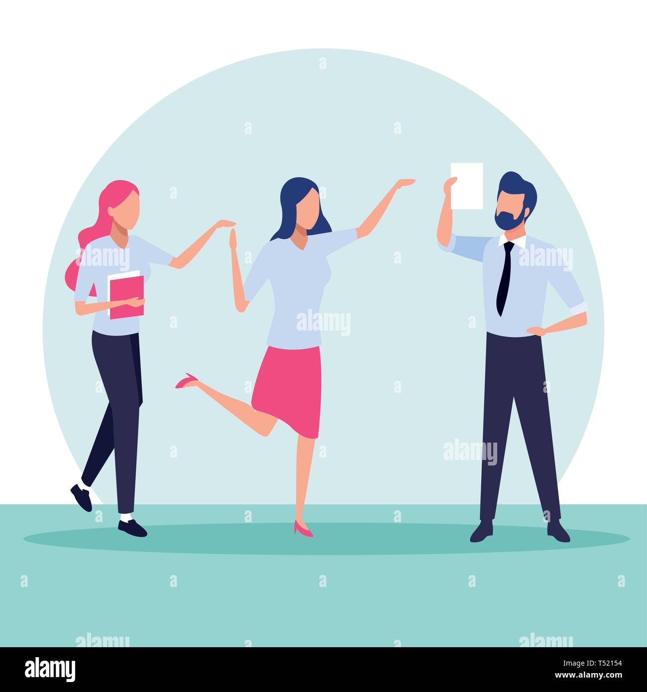 Business coworkers cartoons Stock Vector Image & Art - Alamy