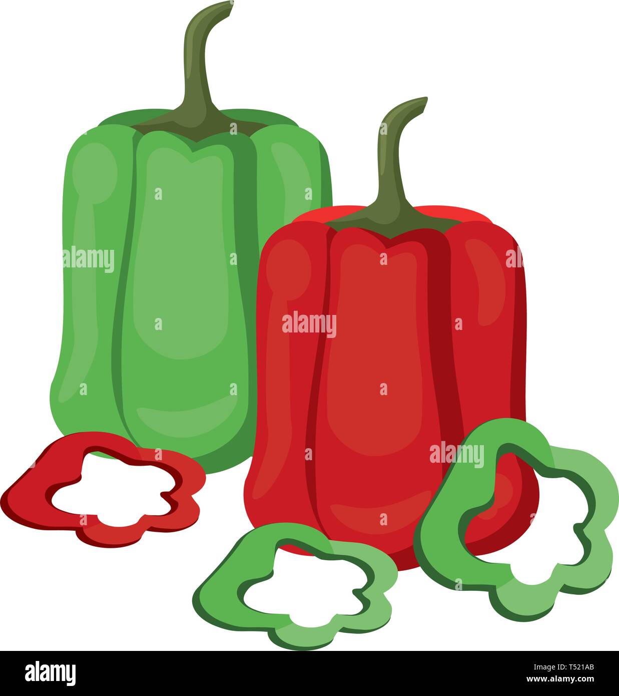 Fresh vegetables cartoon Stock Vector Image & Art - Alamy