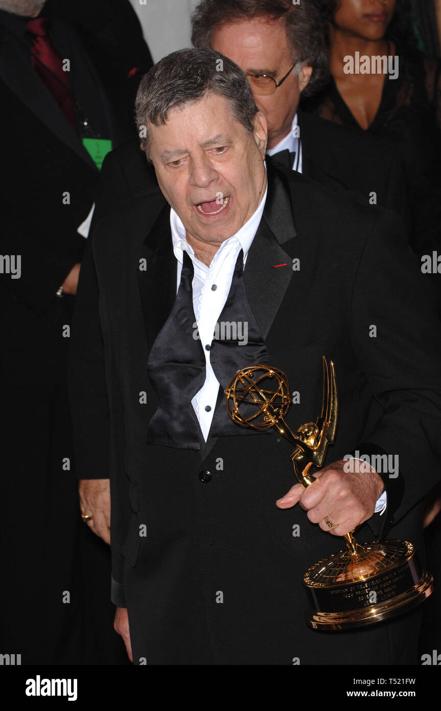 LOS ANGELES, CA. September 11, 2005: Actor/comedian JERRY LEWIS at the ...