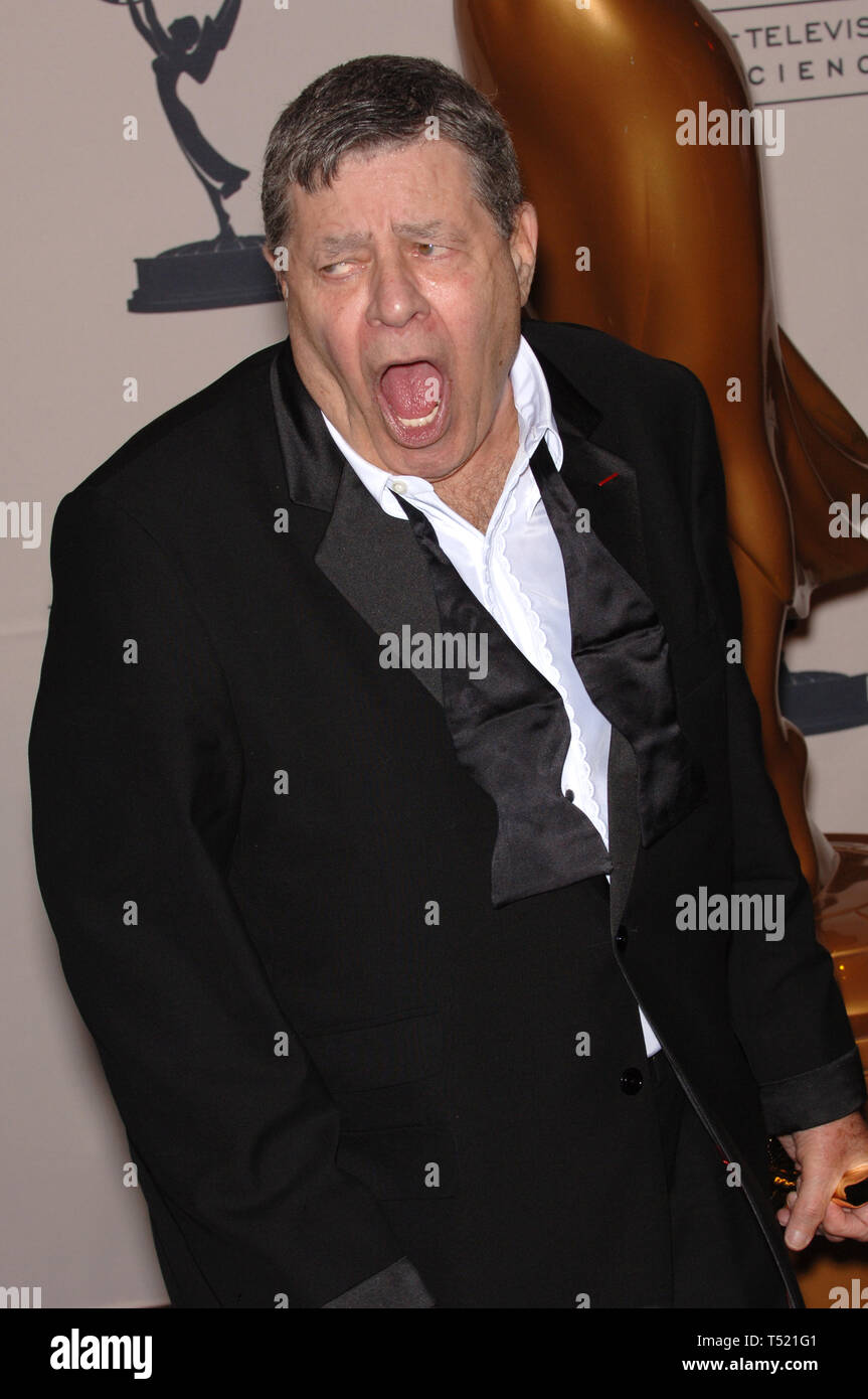 LOS ANGELES, CA. September 11, 2005: Actor/comedian JERRY LEWIS at the ...
