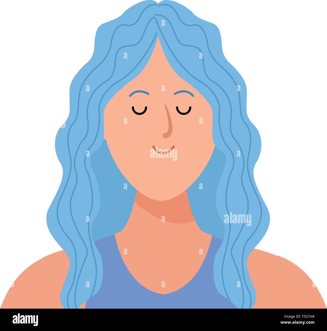 woman portrait avatar cartoon character Stock Vector Image & Art - Alamy