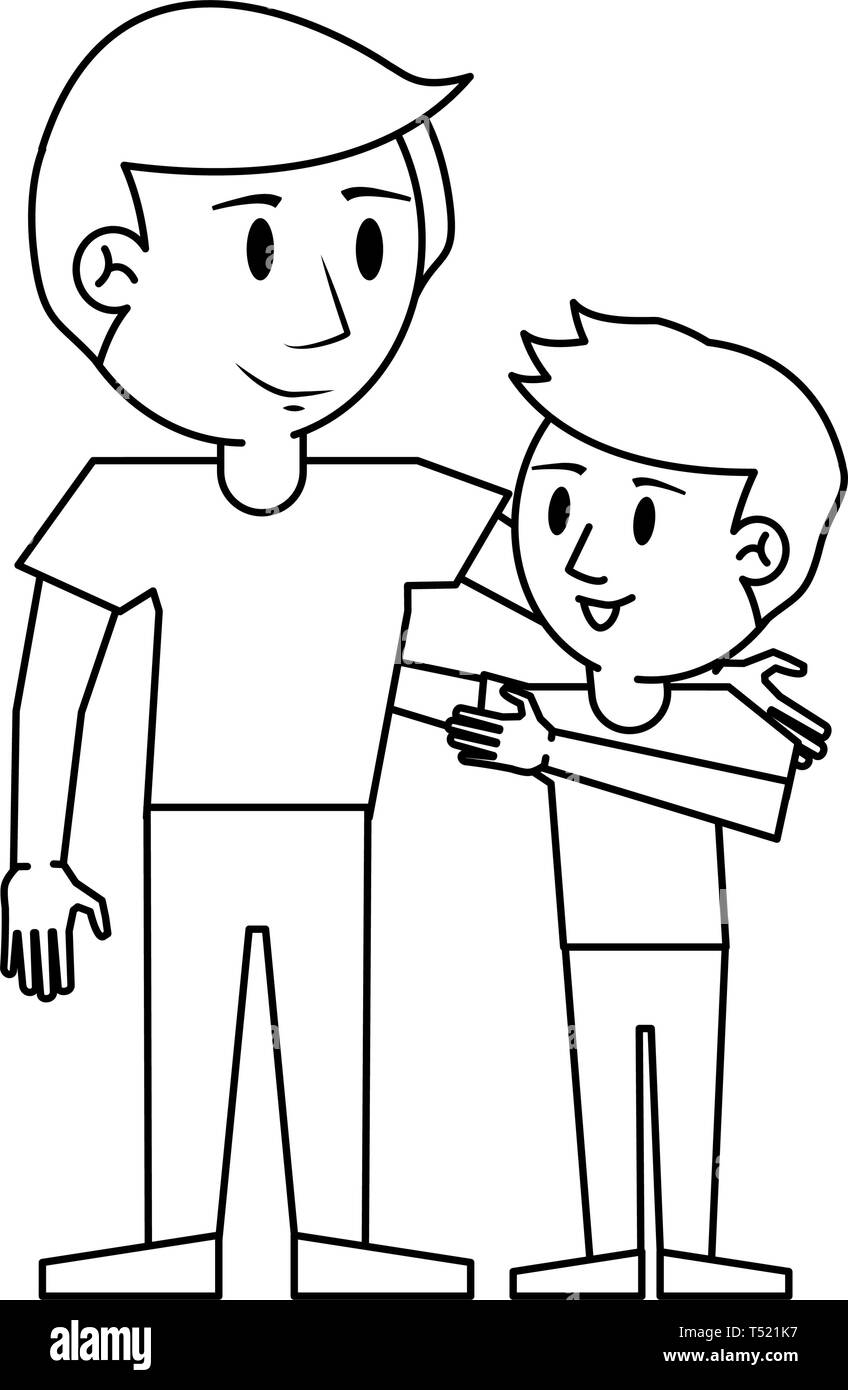 Father Clipart Images Black And White